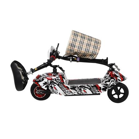 รถสกู๊ตเตอร์ไฟฟ้า GRANDE L6 สีขาว/แดง