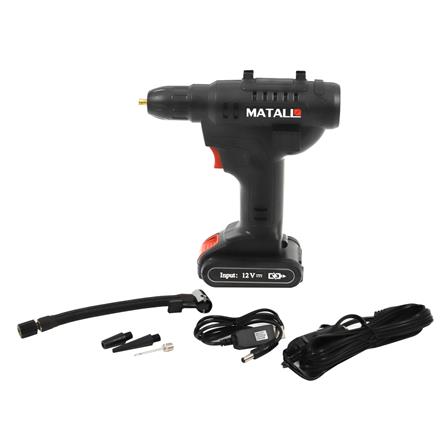 เครื่องสูบลมไฟฟ้าไร้สาย MATALL 12 โวลต์