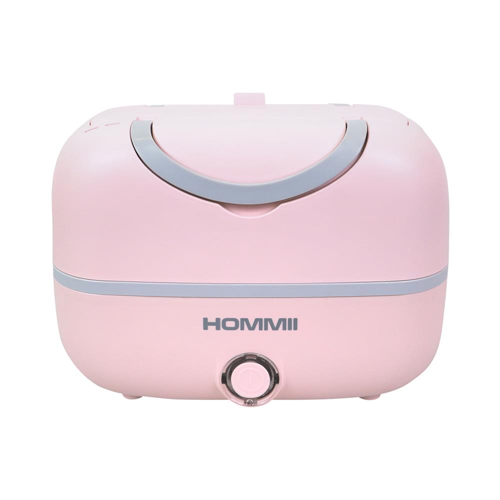 ปิ่นโตไฟฟ้า HOMMII TFH-01-PINK 1.2 ลิตร สีชมพู