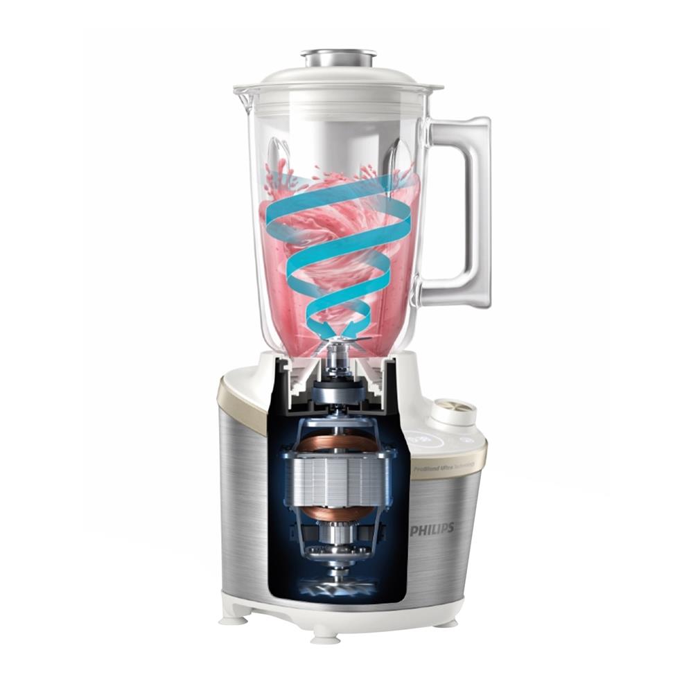 เครื่องปั่นน้ำผลไม้รอบสูง PHILIPS HR3760/01 1.8 ลิตร