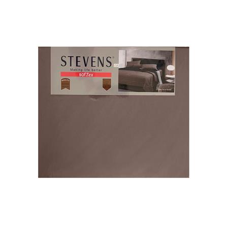 ชุดผ้าปูที่นอน 3.5 ฟุต 3 ชิ้น STEVENS SOFTEX สี ON13KB