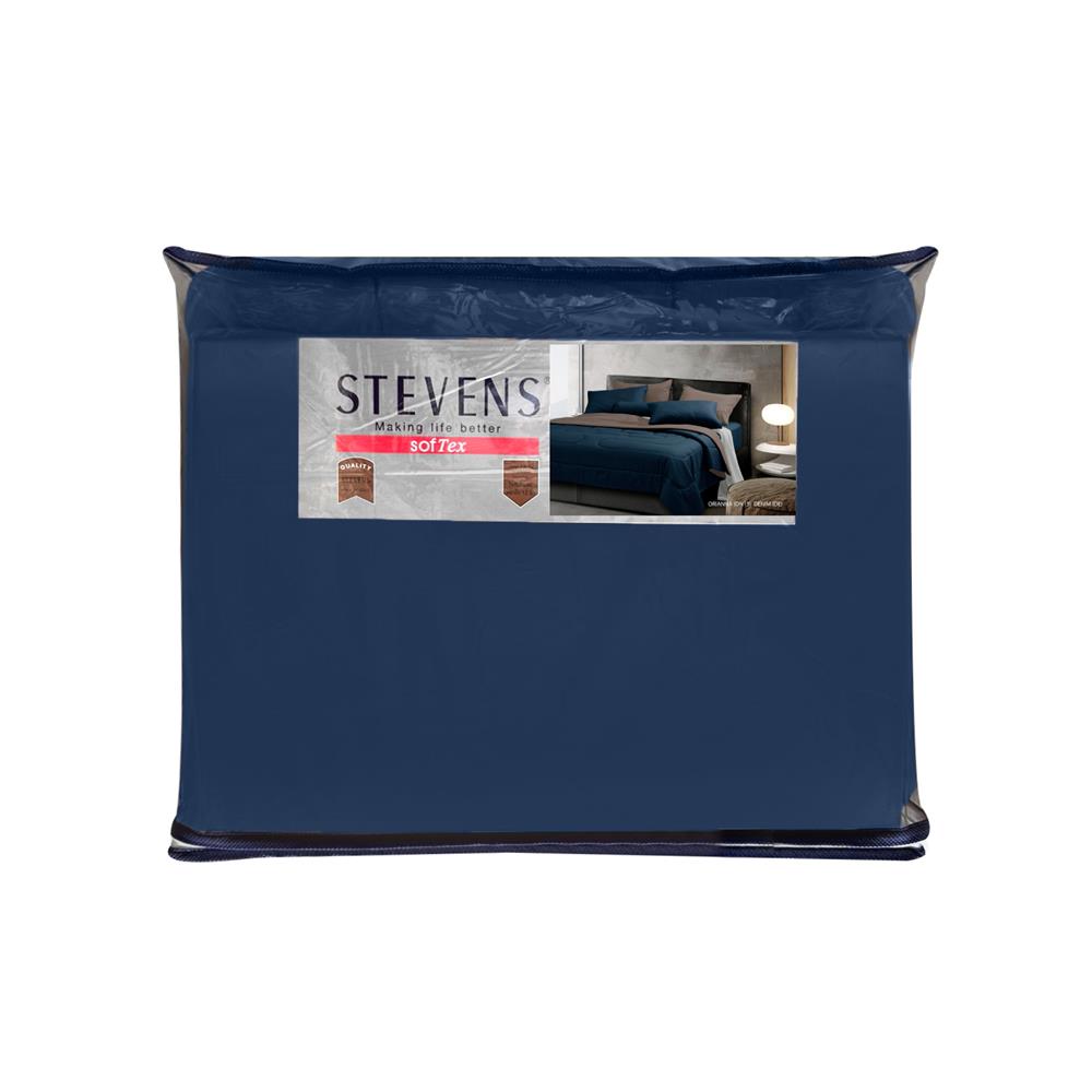 ชุดผ้าปูที่นอน 3.5 ฟุต 4 ชิ้น STEVENS SOFTEX ON13DE