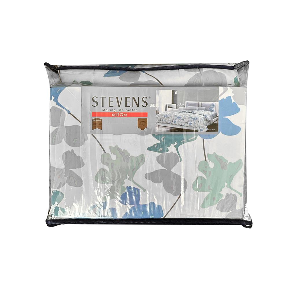 ชุดผ้าปูที่นอน 6 ฟุต 6 ชิ้น STEVENS SOFTEX BG14