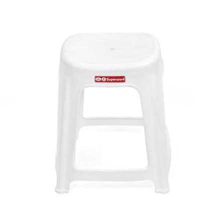 เก้าอี้พลาสติก SUPERWARE รุ่น (CH-68/A) สีขาว