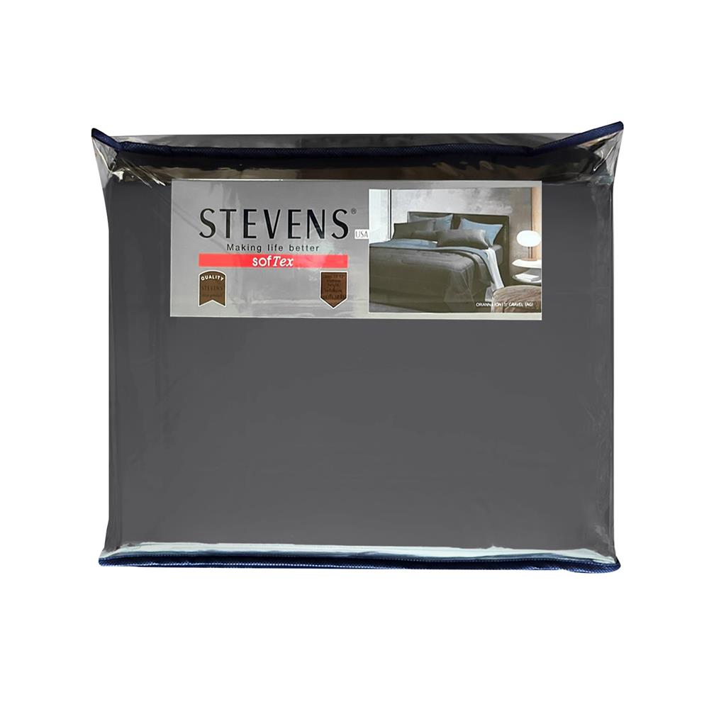 ชุดผ้าปูที่นอน 5 ฟุต 6 ชิ้น STEVENS SOFTEX ON13AG
