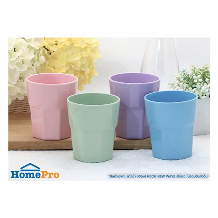 แก้วน้ำเมลามีน 500 มล. KECH NEW WAVE สีชมพู