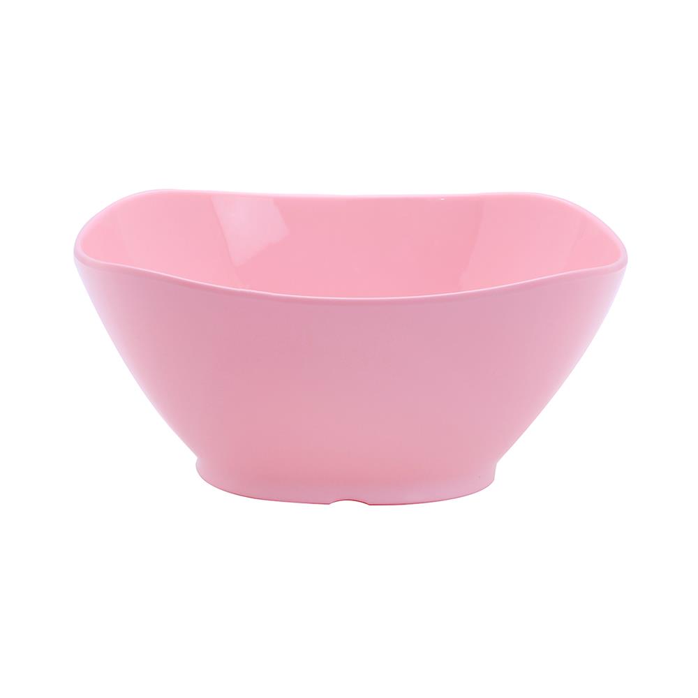 ชามเมลามีนเหลี่ยม 7.5 นิ้ว KECH NEW WAVE สีชมพู