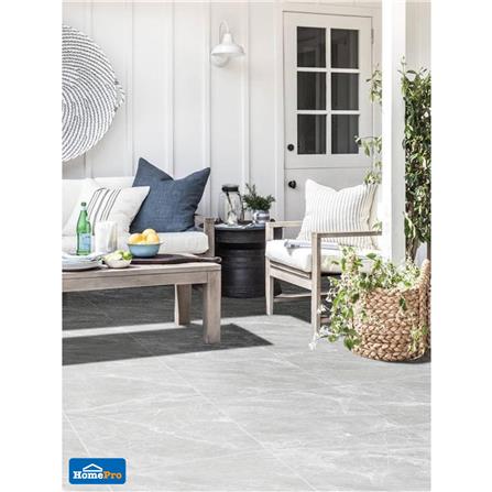 กระเบื้องพื้น 60X60 ซม. TARA เครบี เทาอ่อน A 1.44