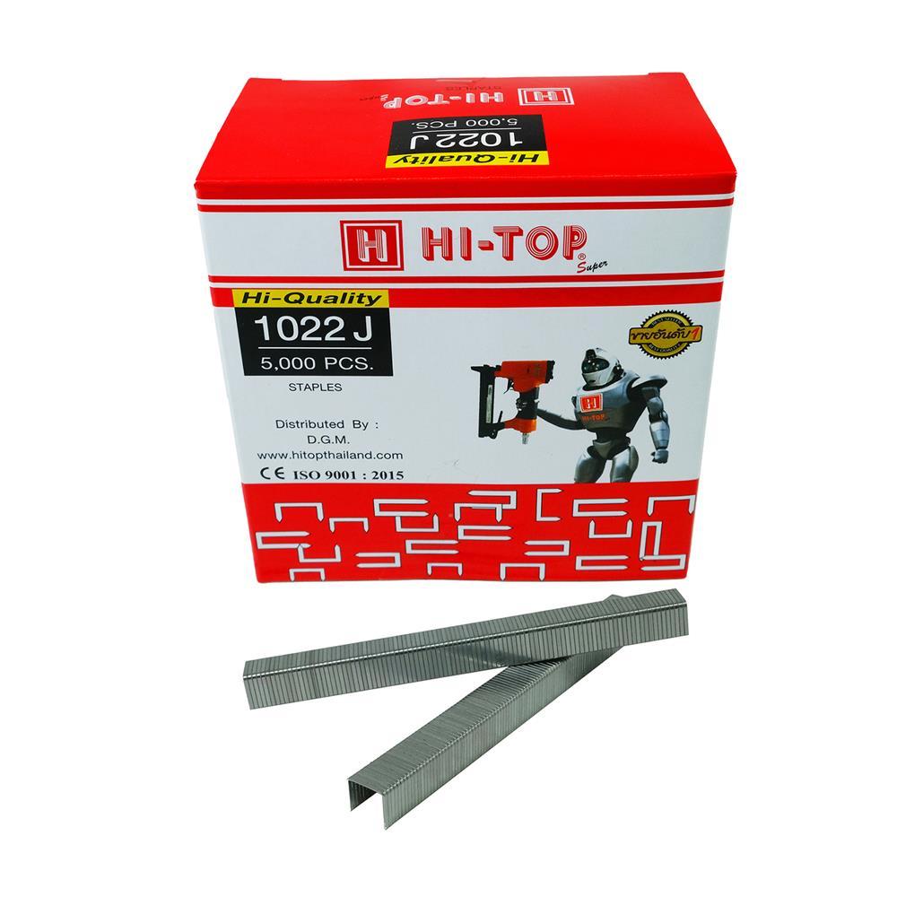 ตะปูลมขาคู่ HI-TOP 1022J 22 มม. 5000 นัด