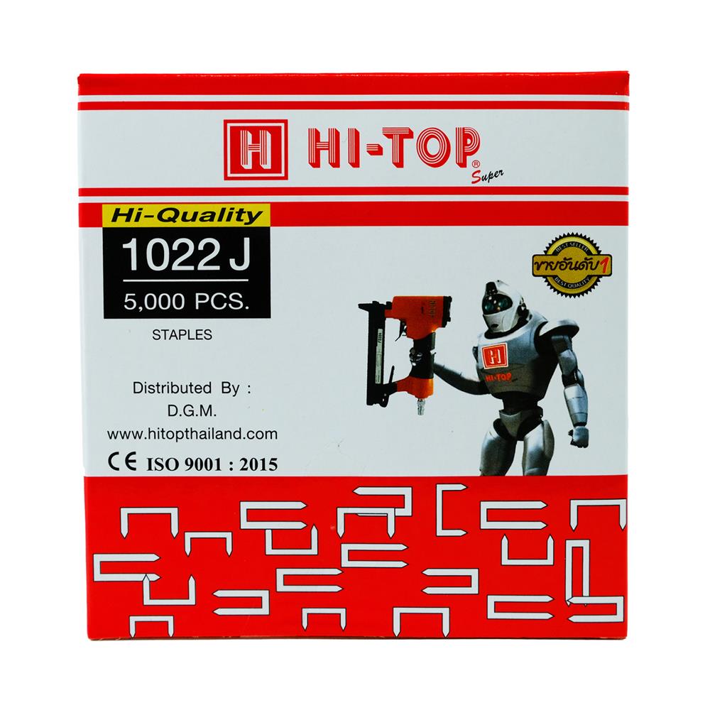 ตะปูลมขาคู่ HI-TOP 1022J 22 มม. 5000 นัด