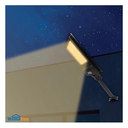 ไฟถนน SOLAR BEC BERLIN 200 วัตต์ WARM WHITE สีดำ