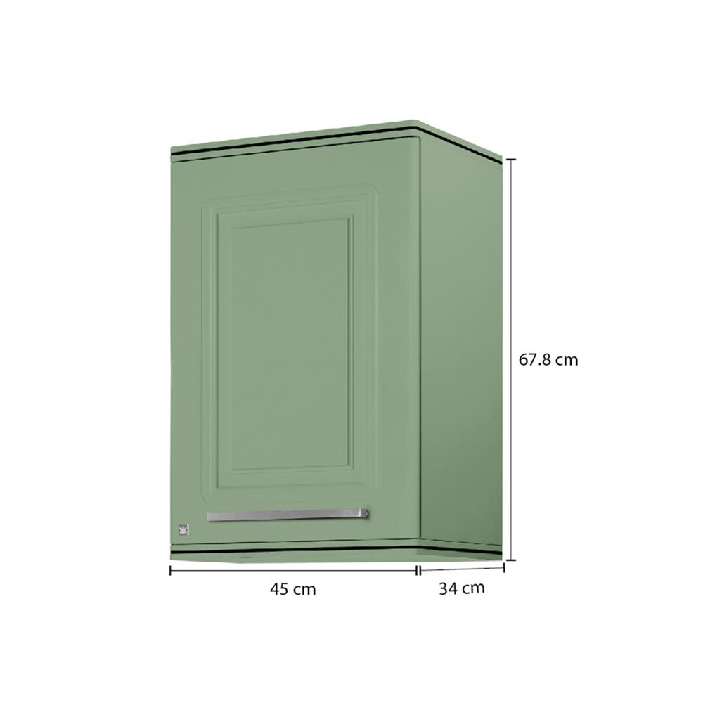 ตู้เดี่ยว KING PLAT-PEARL 45X67.8 ซม. สีเขียวพิสตาชิโอ