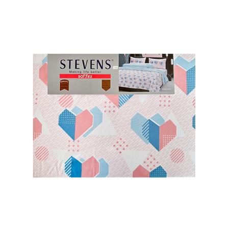 ชุดผ้าปูที่นอน 6 ฟุต 5 ชิ้น STEVENS SOFTEX SN33