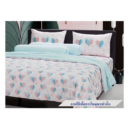 ชุดผ้าปูที่นอน 6 ฟุต 5 ชิ้น STEVENS SOFTEX SN33