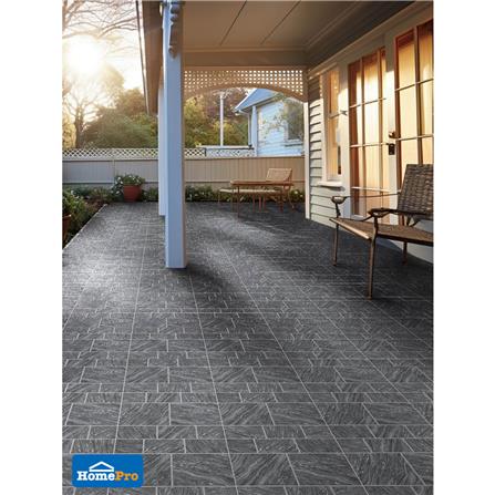 กระเบื้องพื้น 16X16 นิ้ว TARA อลิชา เทาเข้ม PM 0.96M2