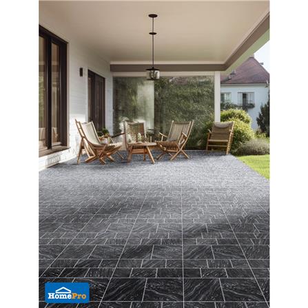 กระเบื้องพื้น 16X16 นิ้ว TARA อลิชา เทาเข้ม PM 0.96M2