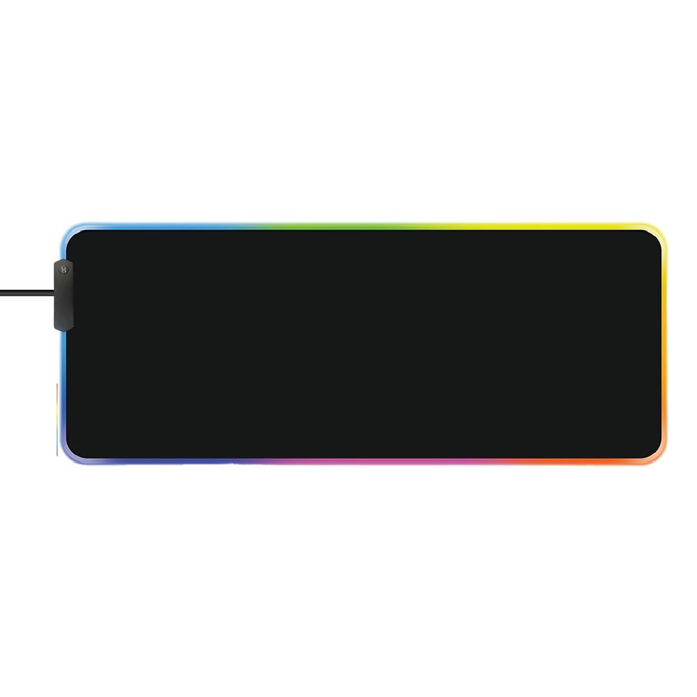 แผ่นรองเมาส์พร้อมไฟ RGB ERGOTREND สีดำ