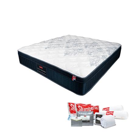 ที่นอน 6 ฟุต SLUMBERLAND KENSINGTON พร้อมชุดเครื่องนอน 11 ชิ้น