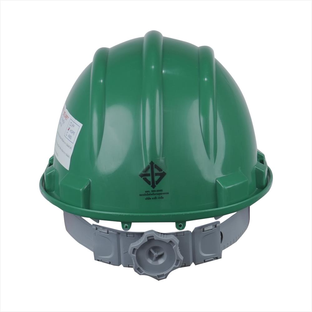 หมวกนิรภัย HDPE มาตรฐานมอก. DEXZON 2332 สีเขียว