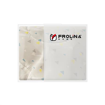 ชุดผ้าปูที่นอน 6 ฟุต 6 ชิ้น FROLINA MICROTEX DF049