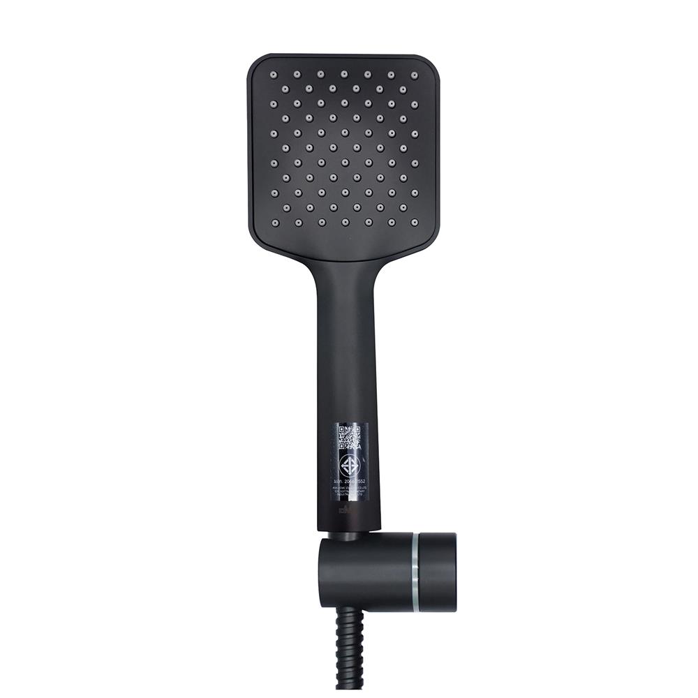 ชุดฝักบัวสายอ่อน 1 ระดับ DMG GL-3617 สีดำ