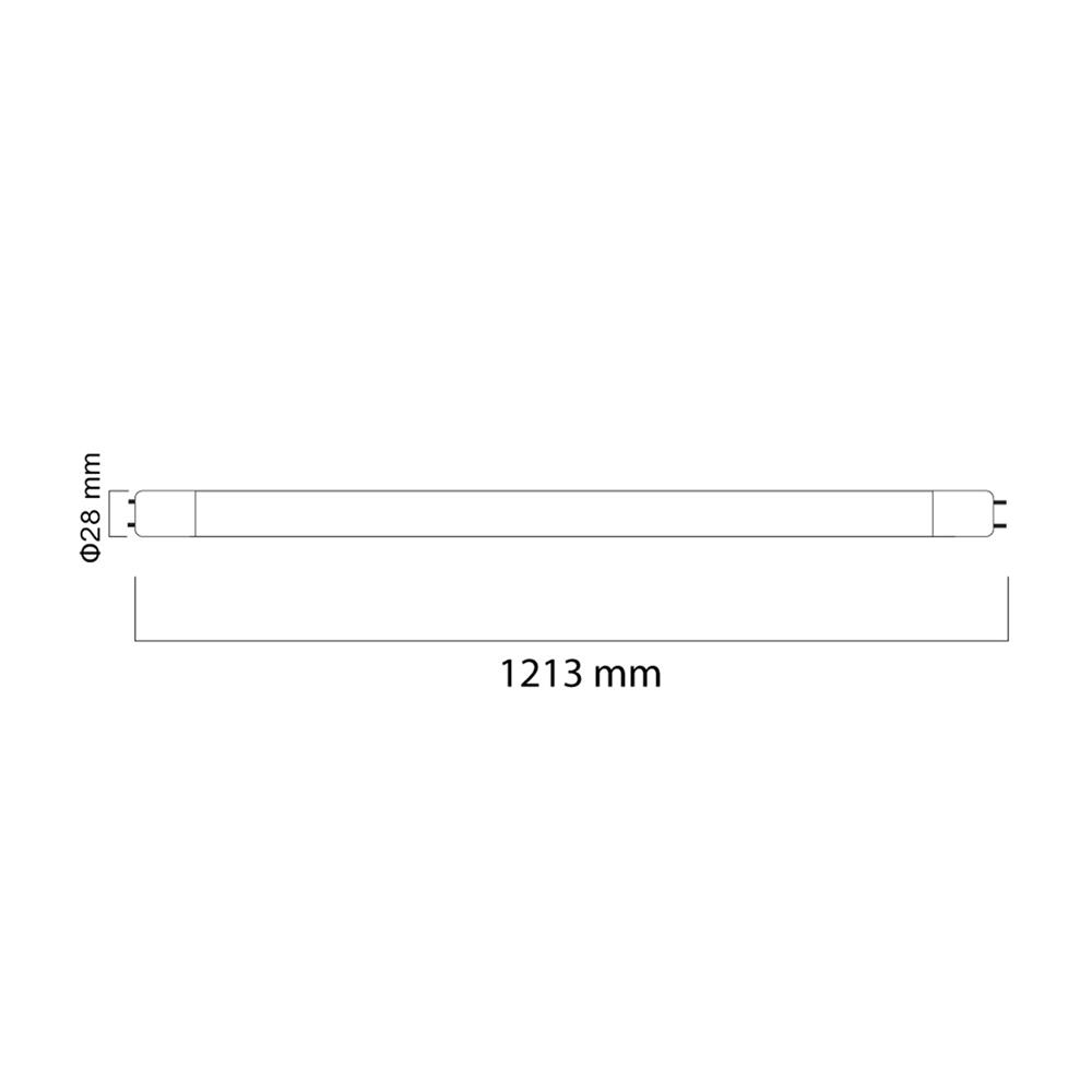 หลอด LED SHINING T8 HIGH LUMEN DE 18 วัตต์ DAYLIGHT G13