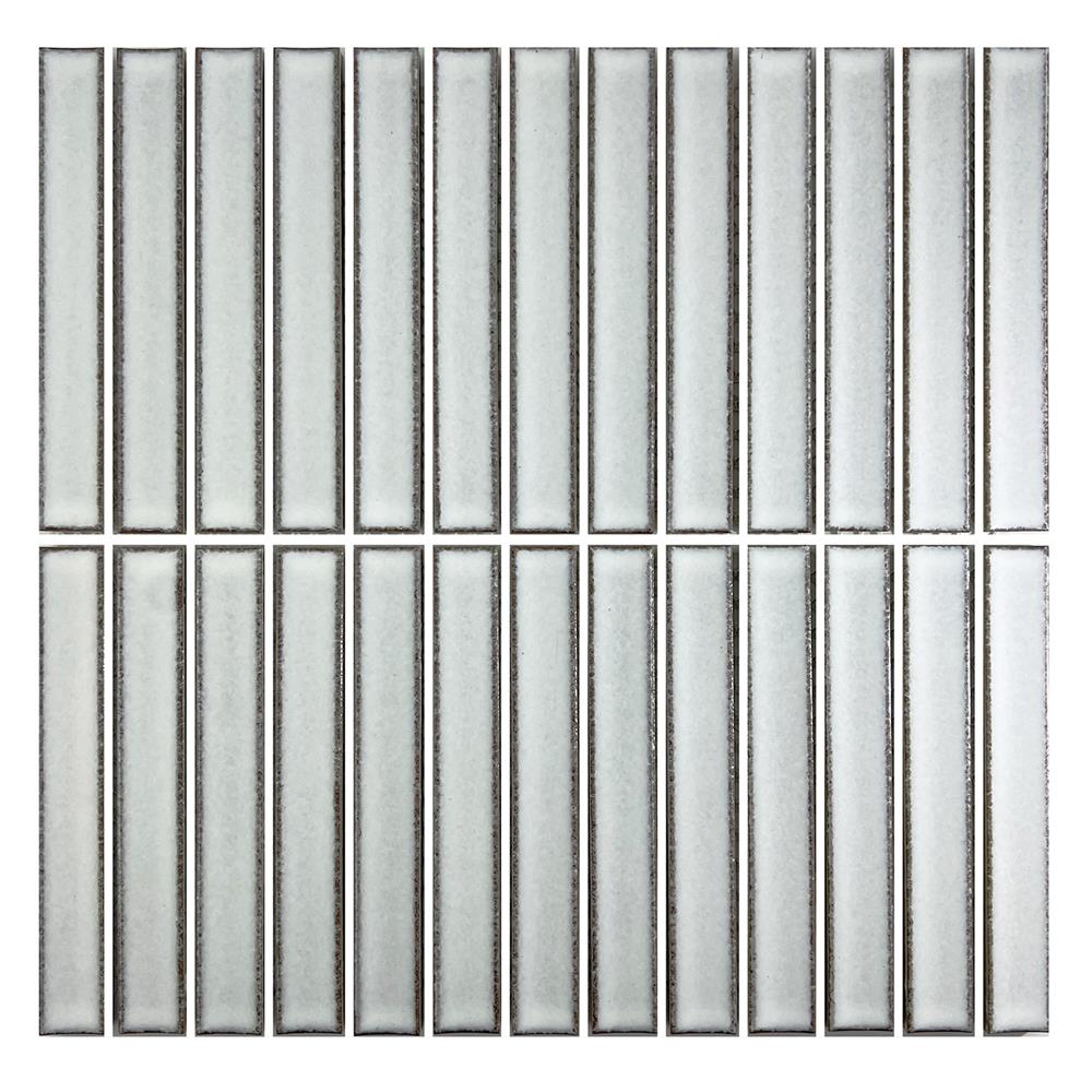 โมเสคพอร์ซเลน 29.9X29.6 ซม. TARA ZEN SMOKE สีเทา