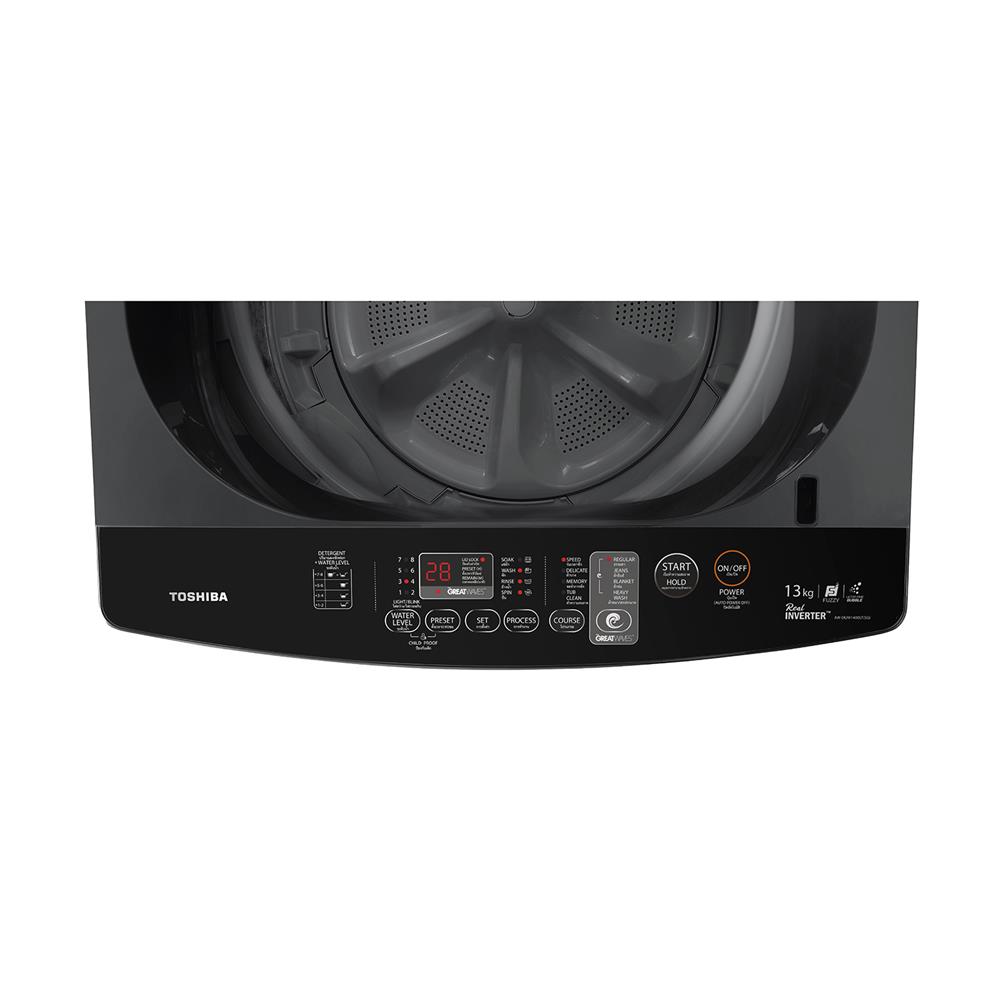 เครื่องซักผ้าฝาบน TOSHIBA AW-DUM1400LT(SG) 13 กก. อินเวอร์เตอร์