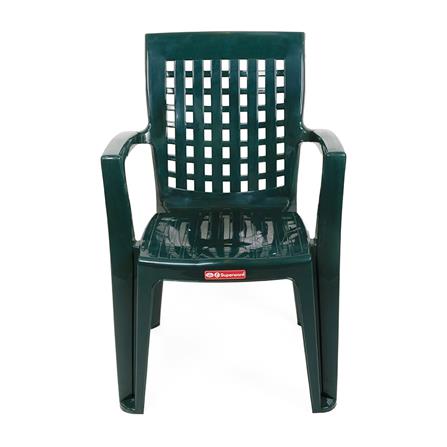 เก้าอี้พลาสติก SUPERWARE CH-67 สีเขียวเข้ม