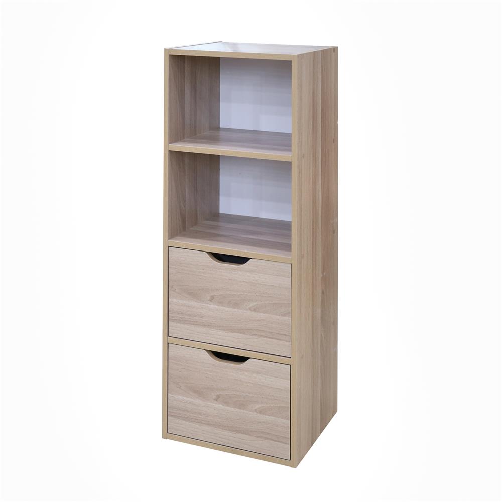 ตู้บานผสม 4 ช่อง FURDINI SAKI สีไวท์โอ๊ค/ขาว