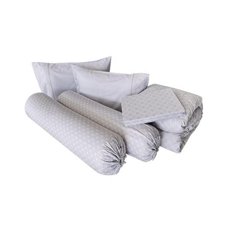 ชุดผ้าปูที่นอน 6 ฟุต 6 ชิ้น STEVENS COTTON FRESH SATEEN RY11