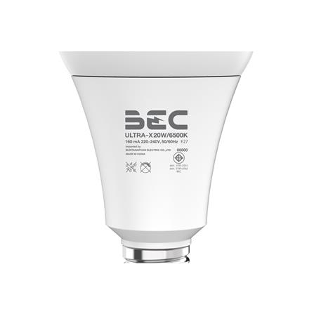 หลอด LED BEC ULTRA-X 20 วัตต์ DAYLIGHT E27