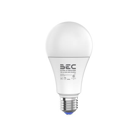หลอด LED BEC ULTRA-X 15 วัตต์ WARM WHITE E27