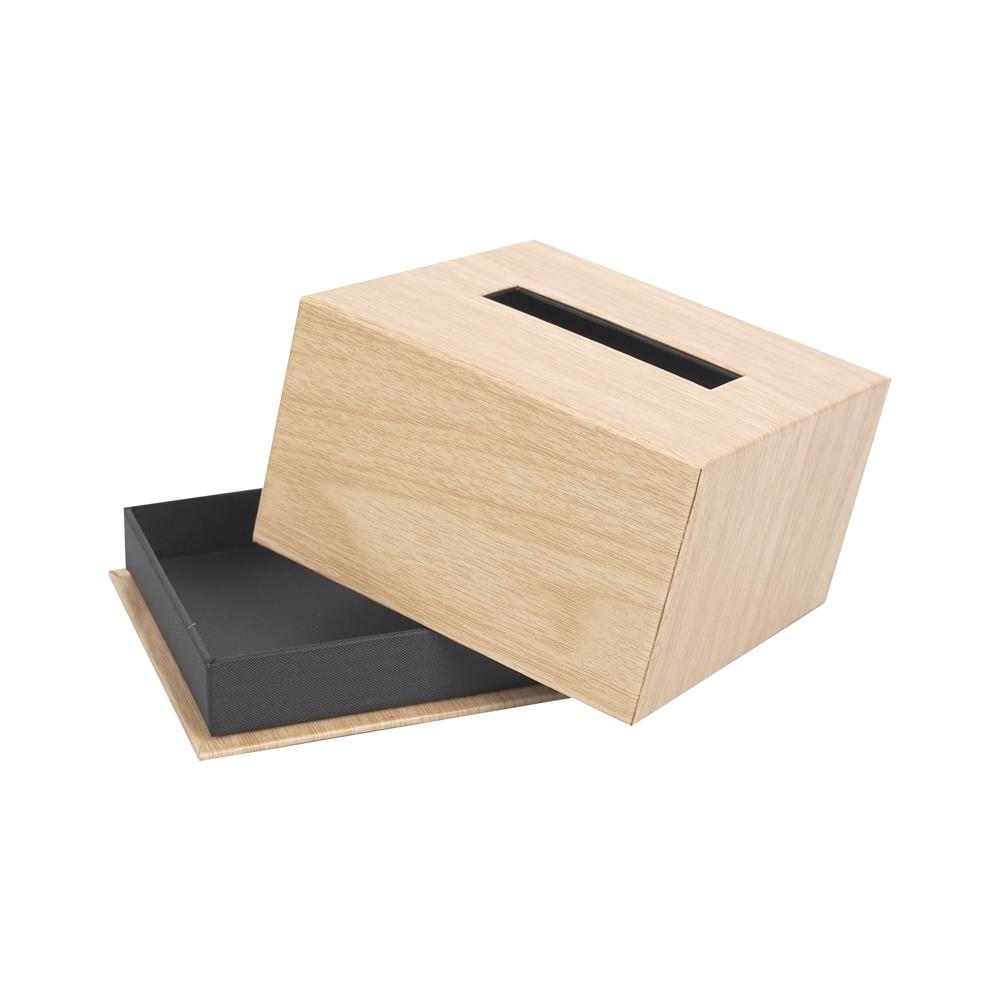 กล่องทิชชู่ POPUP PVC KECH WOLVER สีเบจ