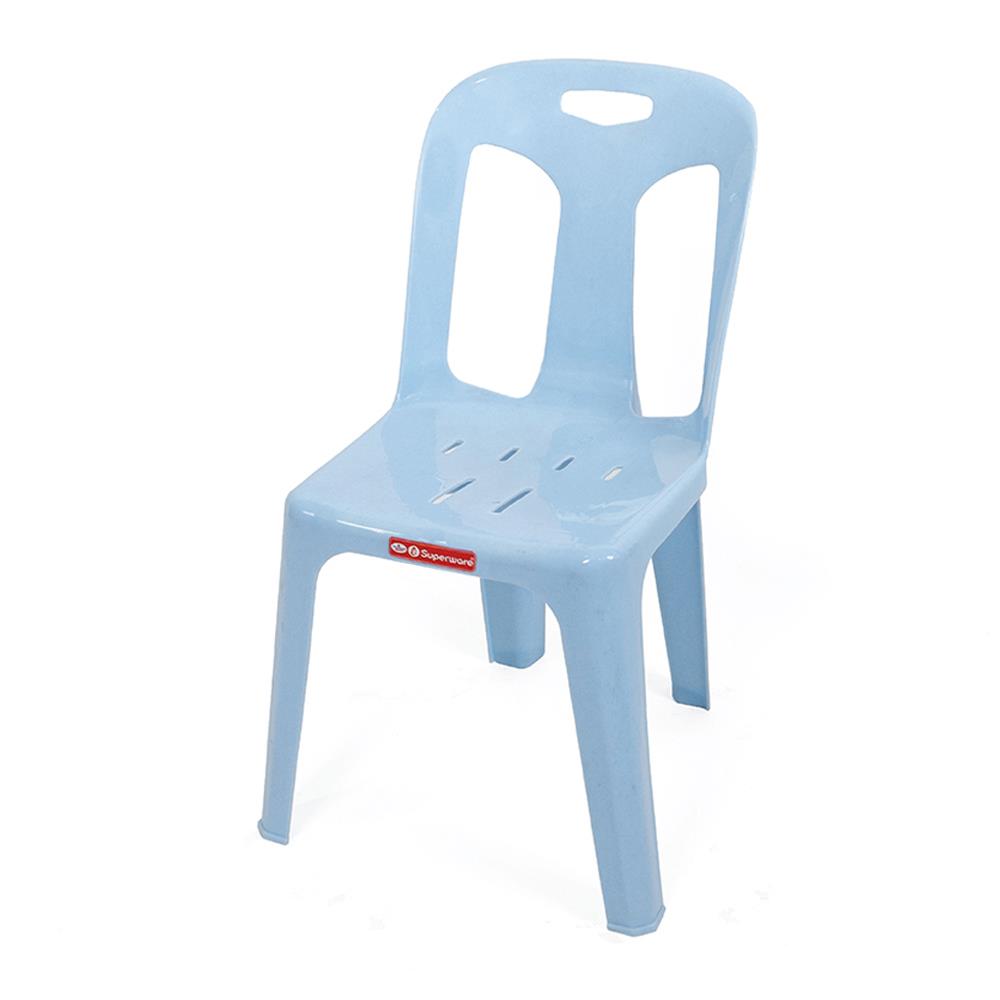 เก้าอี้พนักพิง SUPERWARE CH-50R สีฟ้า