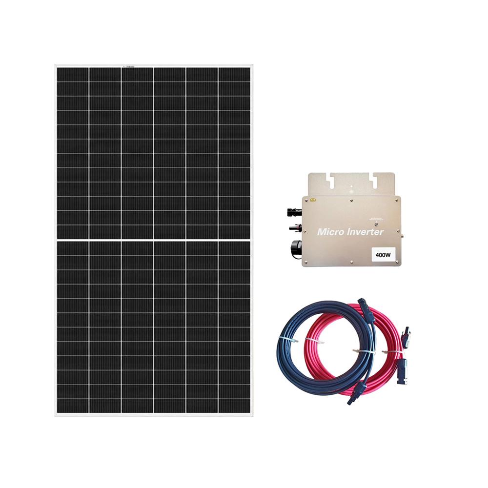 ชุดไมโครอินเวอเตอร์ TRANSPOWER 400 วัตต์