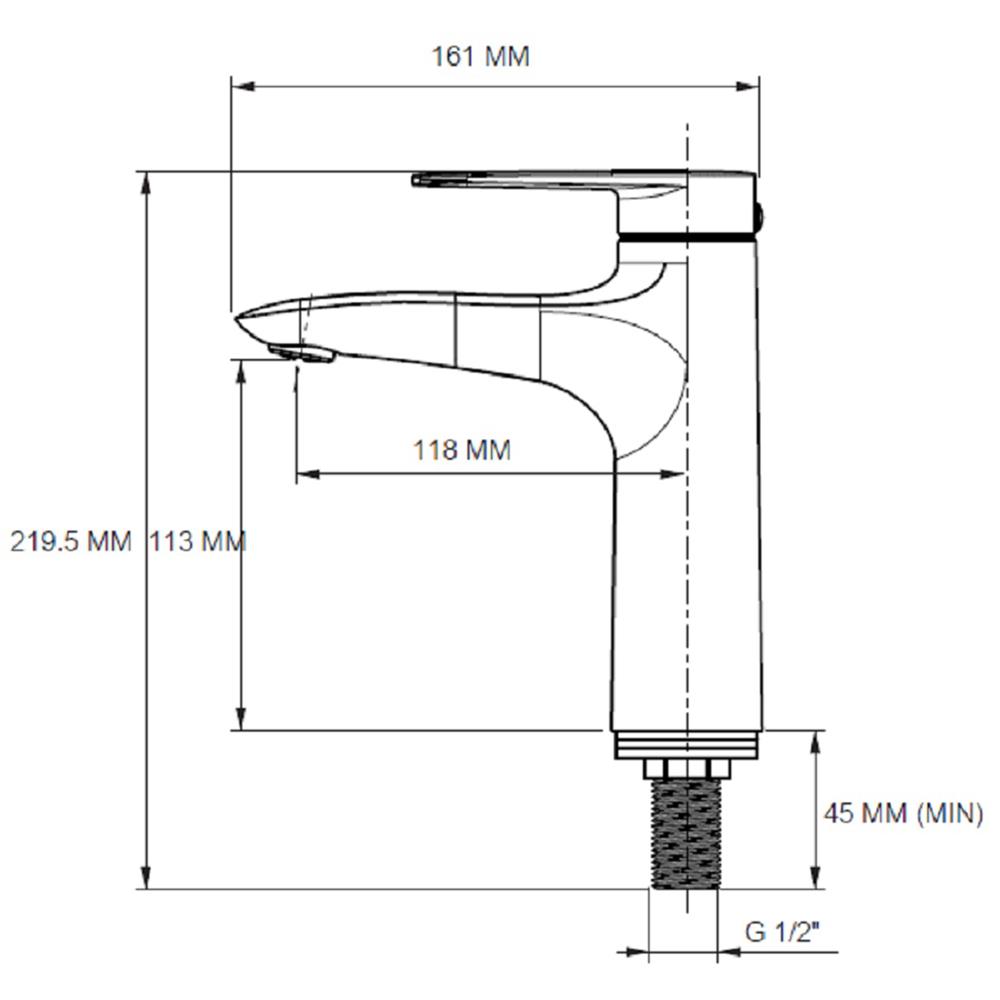 ก๊อกอ่างล้างหน้า MOYA 832-1