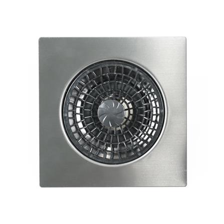 ตะแกรงกันกลิ่น DEXZON SS PLATE DIY สีดำ/เทา