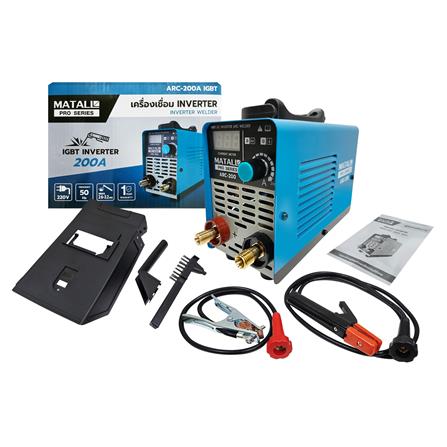 เครื่องเชื่อม INVERTER MATALL PRO ARC-200A IGBT