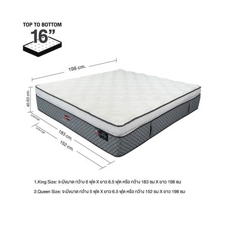 ที่นอน 5 ฟุต SLUMBERLAND IMPERIAL EMPIRE