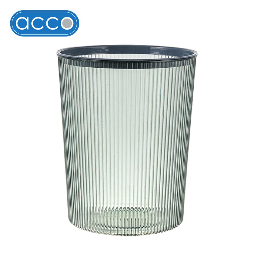 ถังขยะกลม ACCO KLEAR 12 ลิตร สีเขียวใส