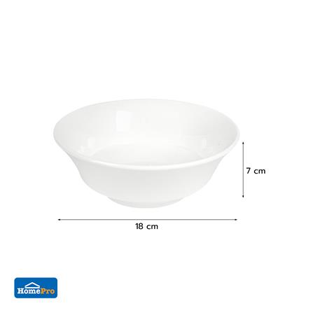 ชาม PORCELAIN 7 นิ้ว KECH SNOW PROF. BELL