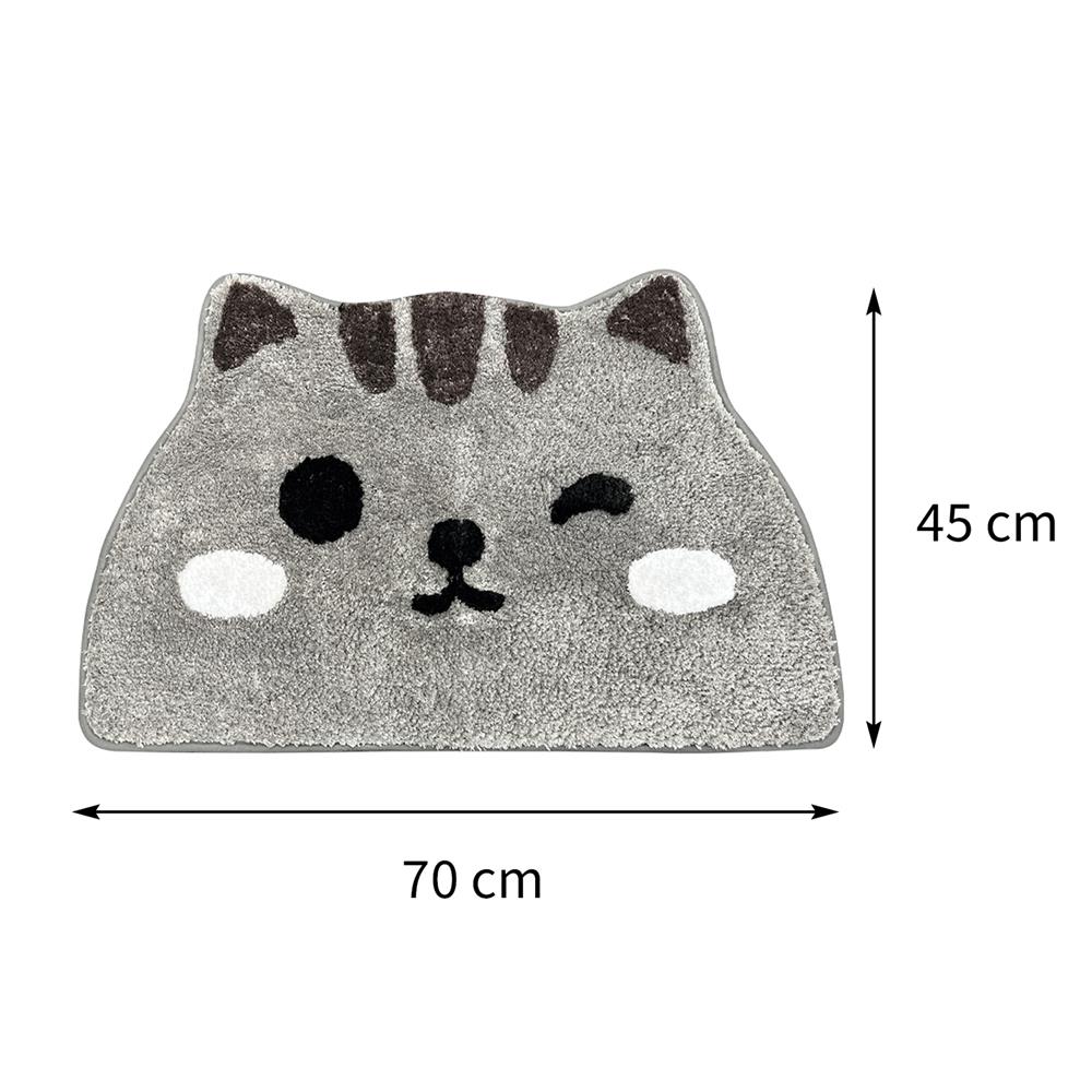 พรม HOME LIVING STYLE G-SALID CAT 45X70 ซม. สีเทา