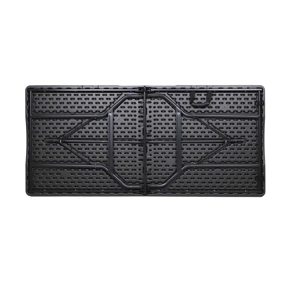 โต๊ะพับอเนกประสงค์ HDPE SPRING 150 ซม. สีน้ำตาล