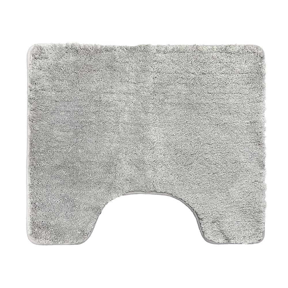 พรมห้องน้ำ HOME LIVING STYLE GLAM 55X65 ซม. สีเทา