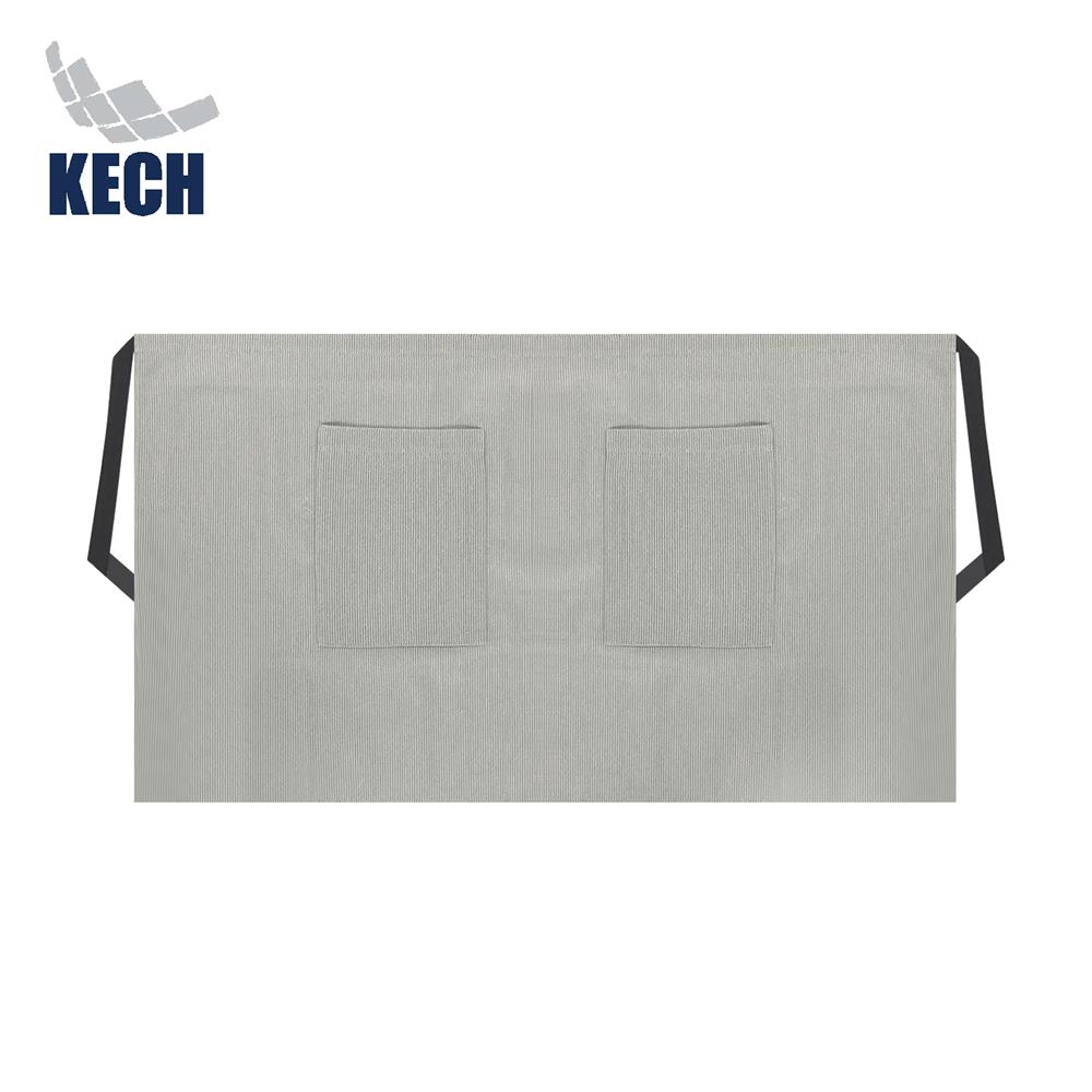 ชุดกันเปื้อนครึ่งตัว KECH ESSENCE สีเทา