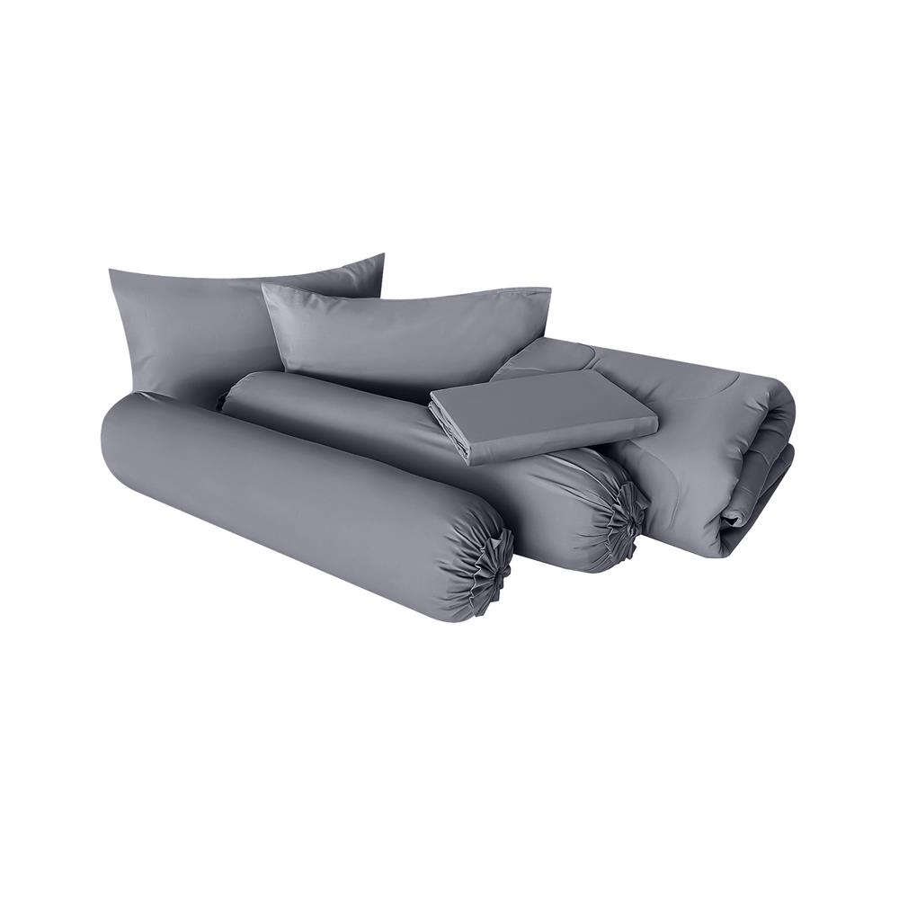 ชุดผ้าปูที่นอน 6 ฟุต 6 ชิ้น STEVENS SOFTEX ON15DK