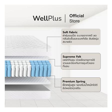 ที่นอน 3 ฟุต WELLPLUS VALERIE