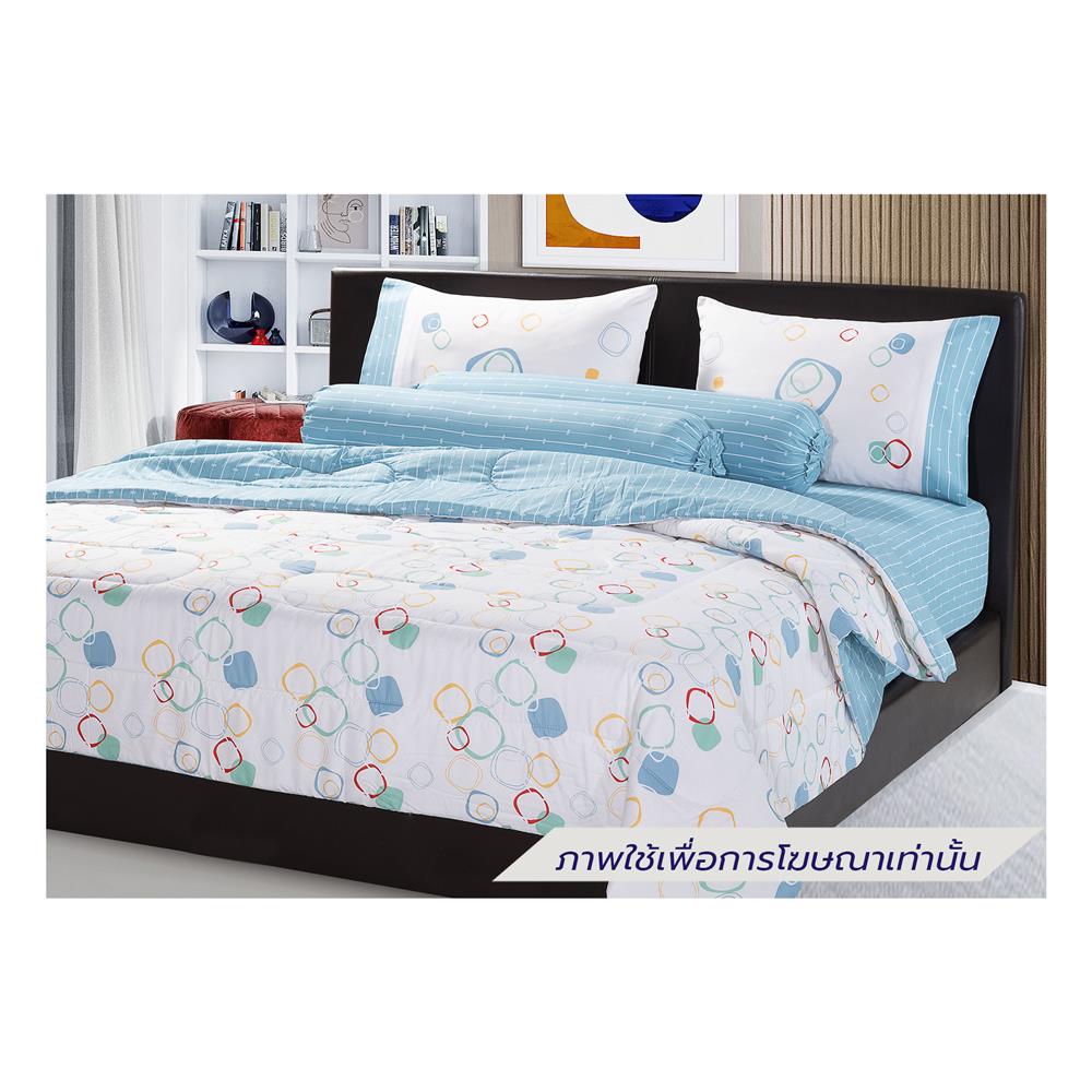 ชุดผ้าปูที่นอน 5 ฟุต (ชุด 6 ชิ้น) STEVENS SOFTEX OL11