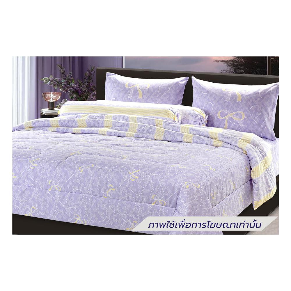 ชุดผ้าปูที่นอน 5 ฟุต (ชุด 6 ชิ้น) STEVENS SOFTEX JT03